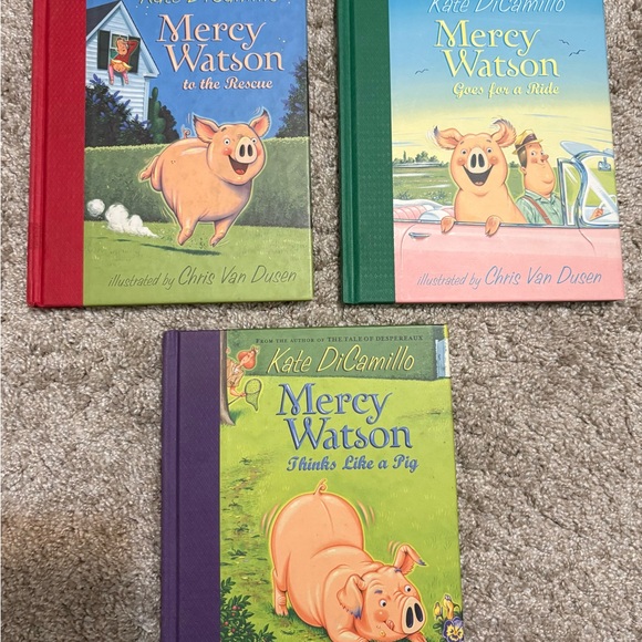 books | Toys | Mercy Watson Book Set By Red Green Purple Covers ...